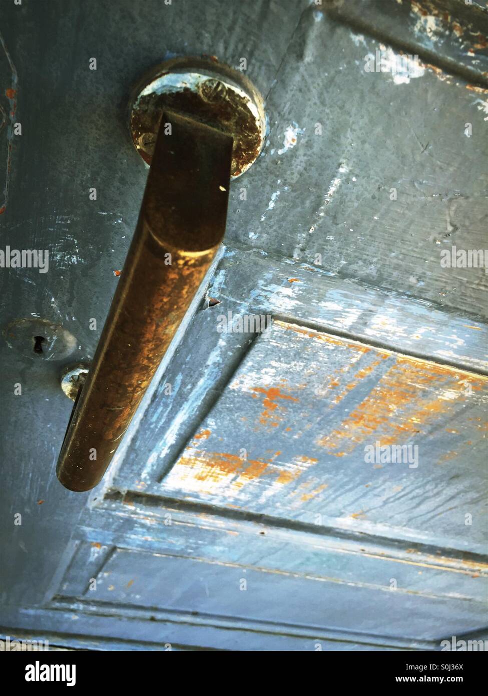 Worn door handle hi-res stock photography and images - Alamy