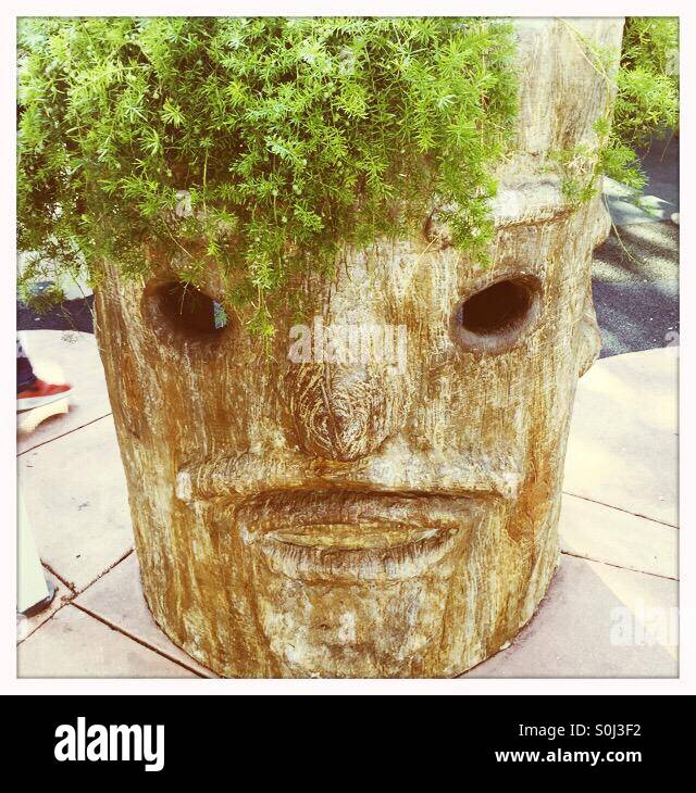 Carved Wooden Head High Resolution Stock Photography and Images - Alamy