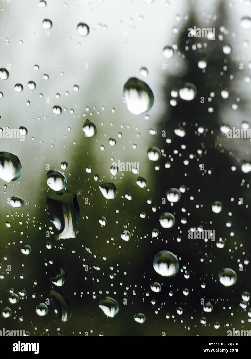 Gray rain drops hi-res stock photography and images - Alamy