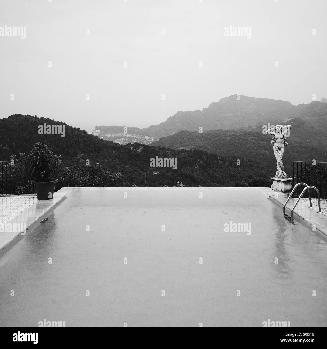 Swimming pool Black and White Stock Photos & Images - Alamy