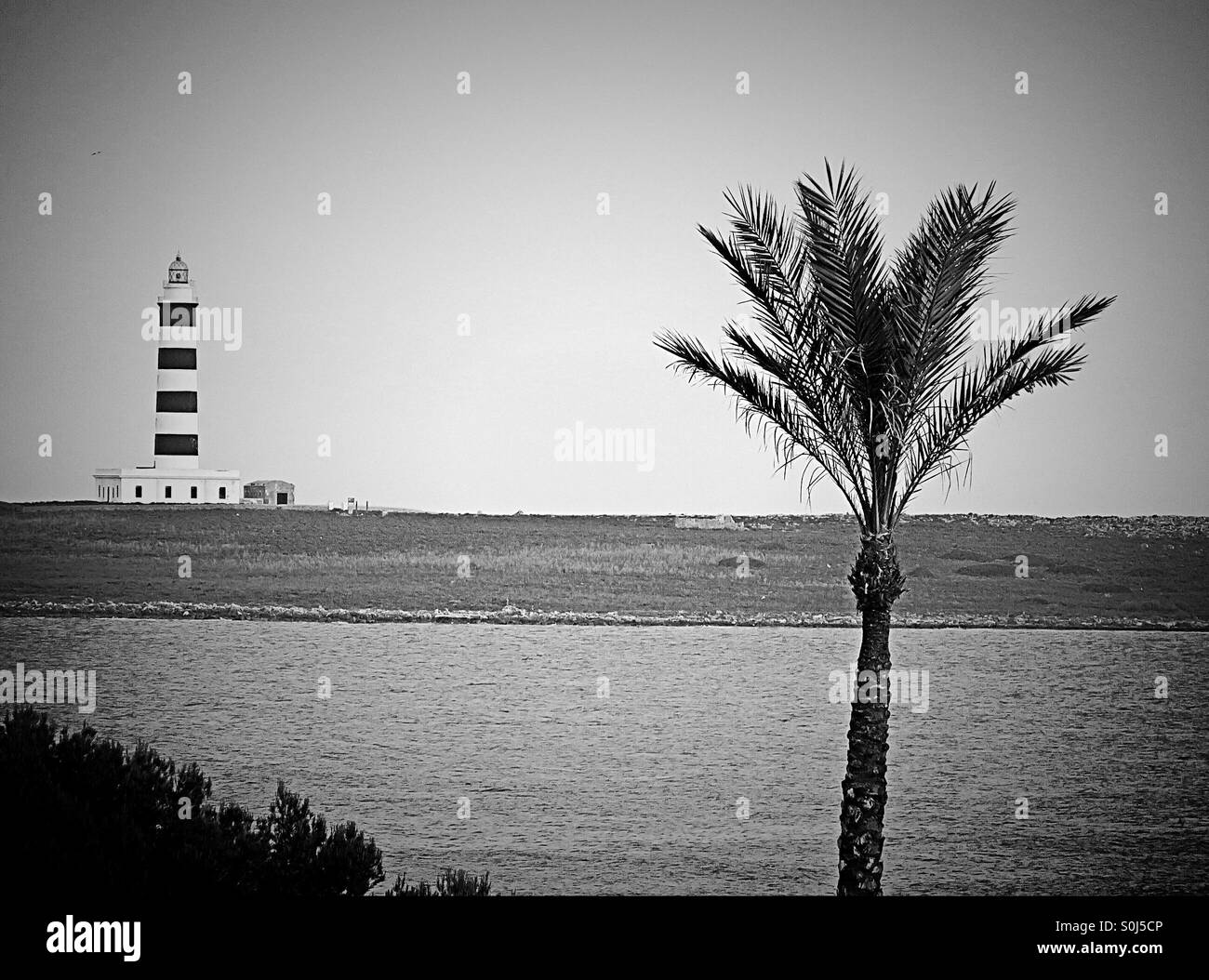 Punta prima menorca Black and White Stock Photos & Images - Alamy