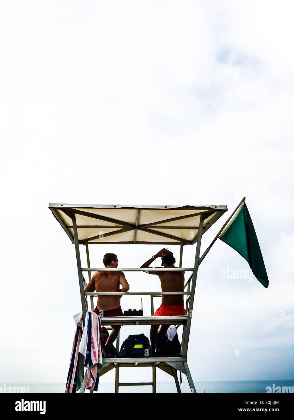 Lifeguards lookout hi-res stock photography and images - Alamy