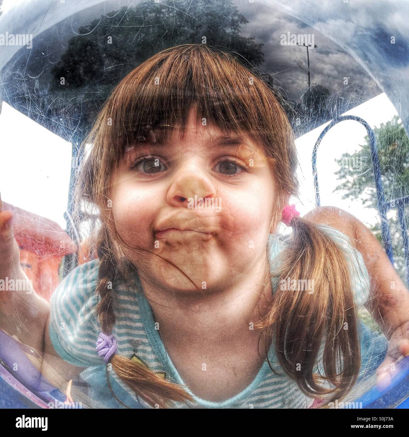 Squished face hi-res stock photography and images - Alamy