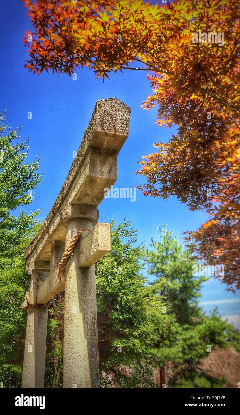 Stone Torii Gate Stock Photos & Stone Torii Gate Stock Images - Alamy