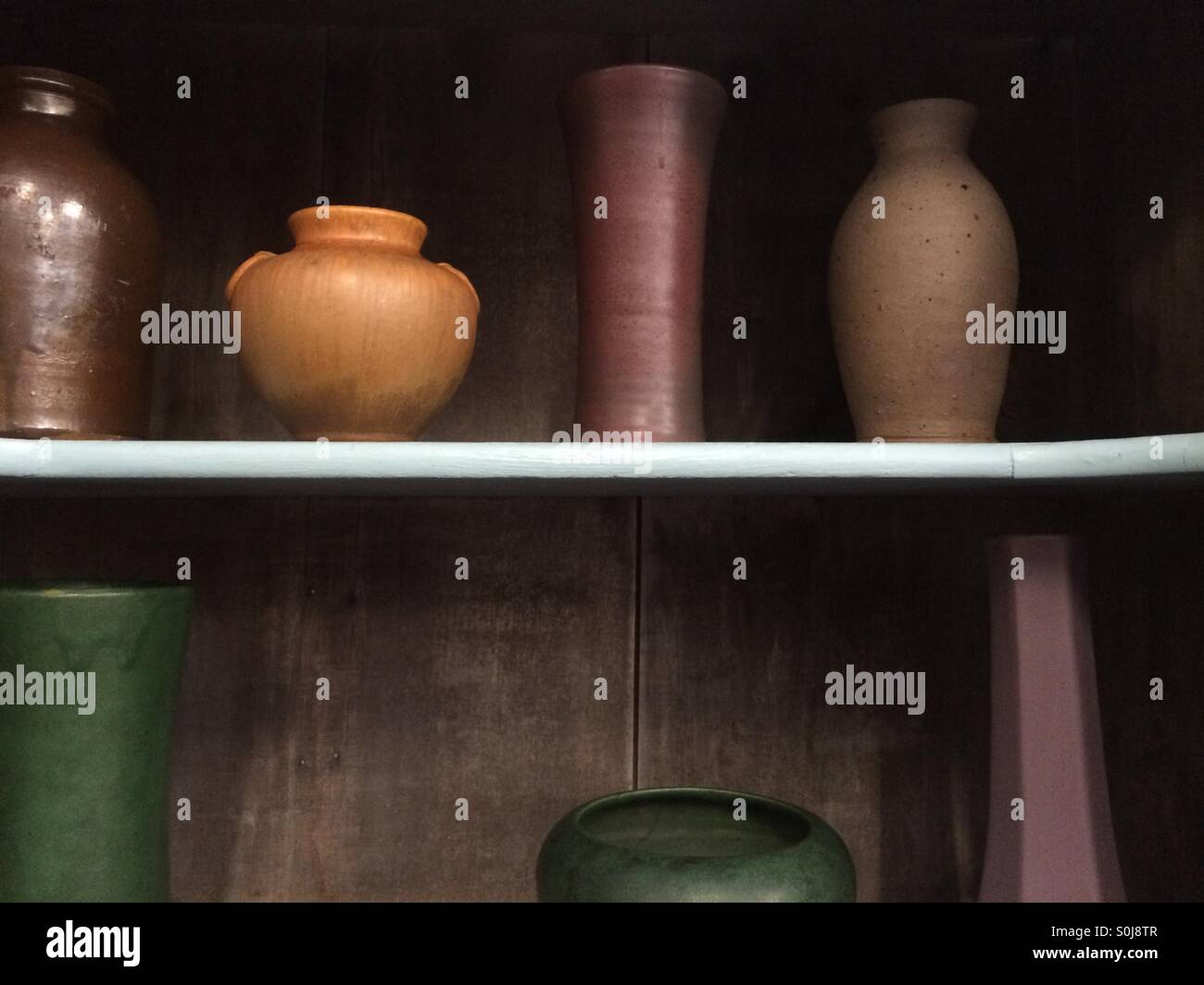 Earthy rustic pottery Stock Photo - Alamy
