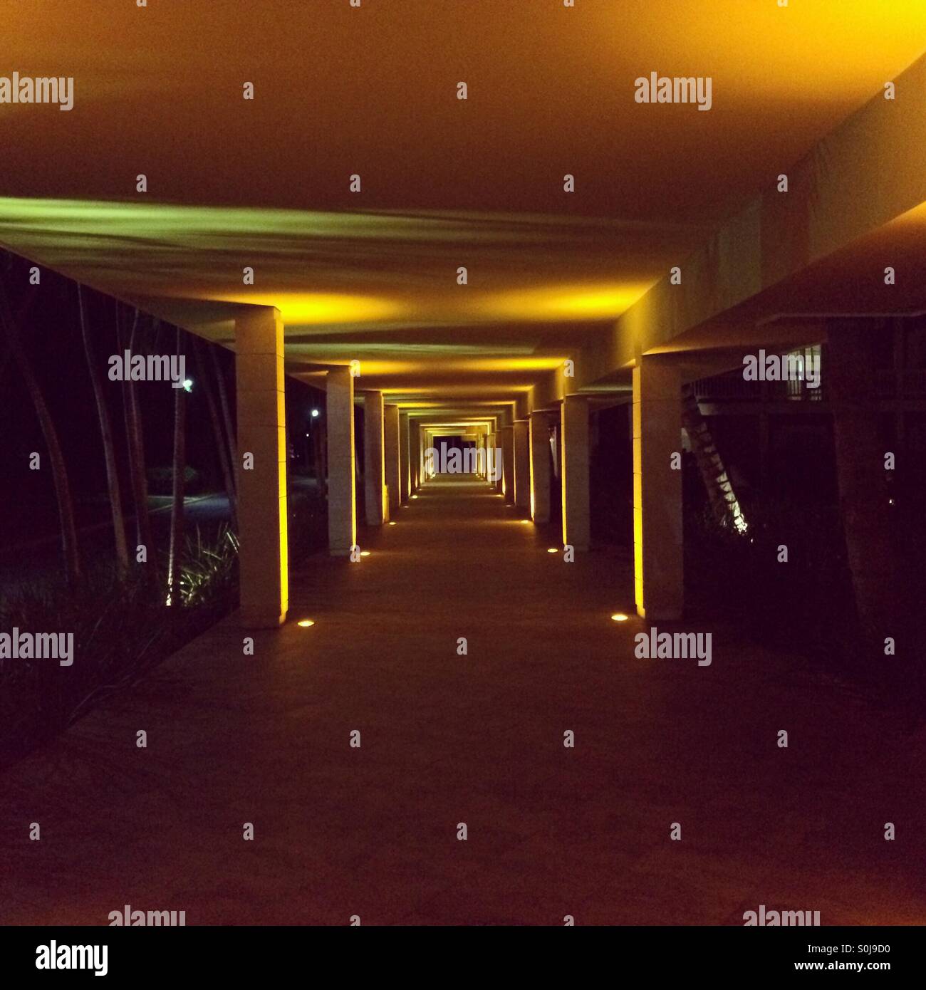 Yellow walkway hi-res stock photography and images - Alamy