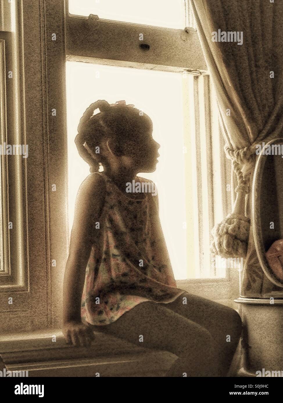 Child window hi-res stock photography and images - Alamy