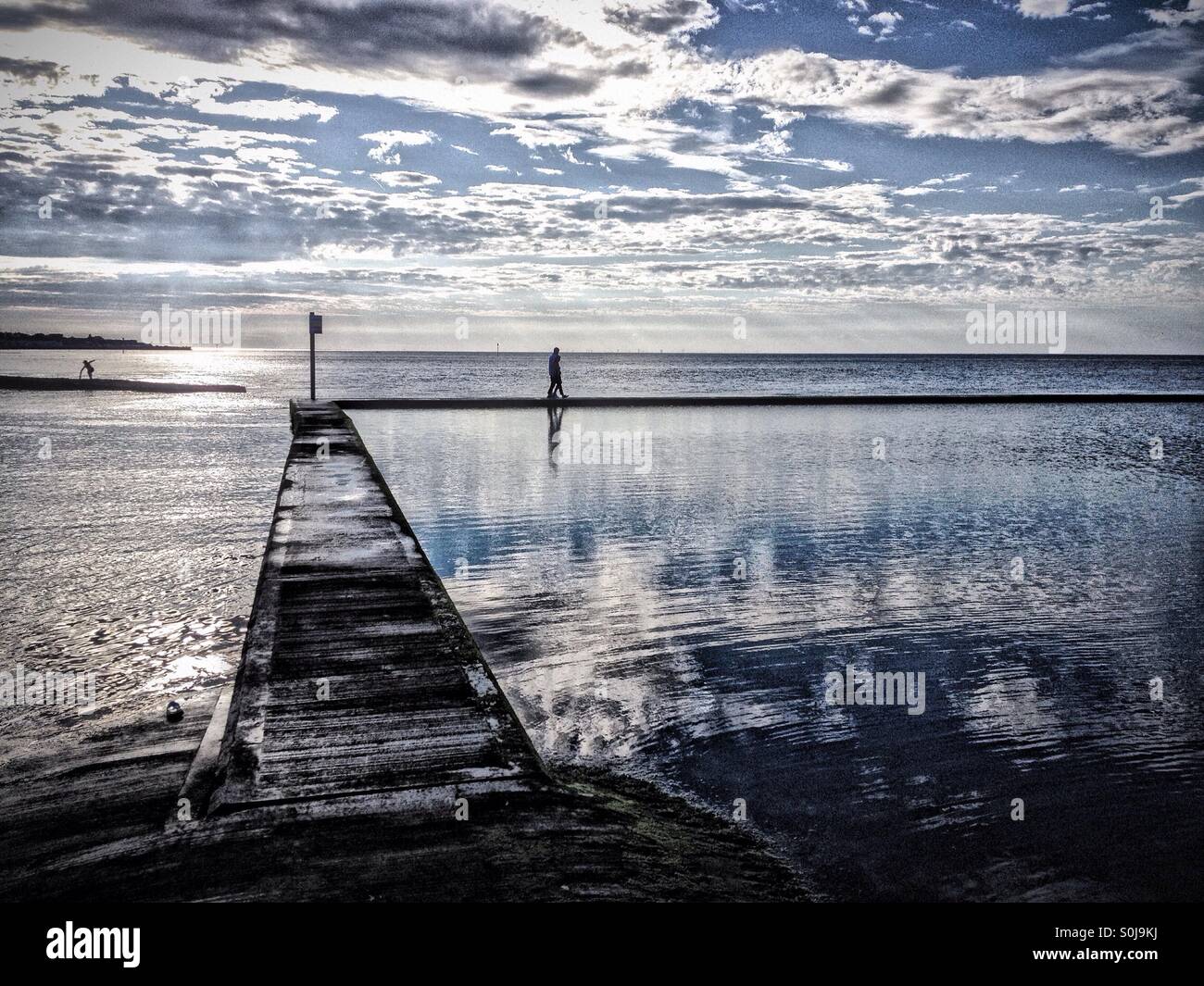 Margate Paddling Pool Stock Photo - Alamy