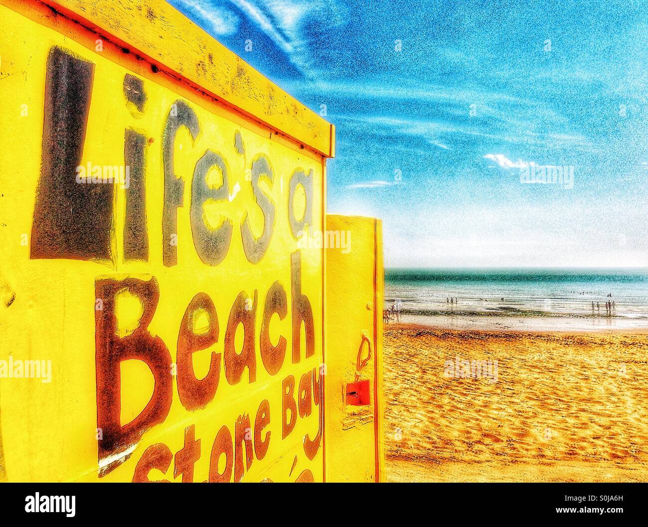 At the beach Stock Photo - Alamy