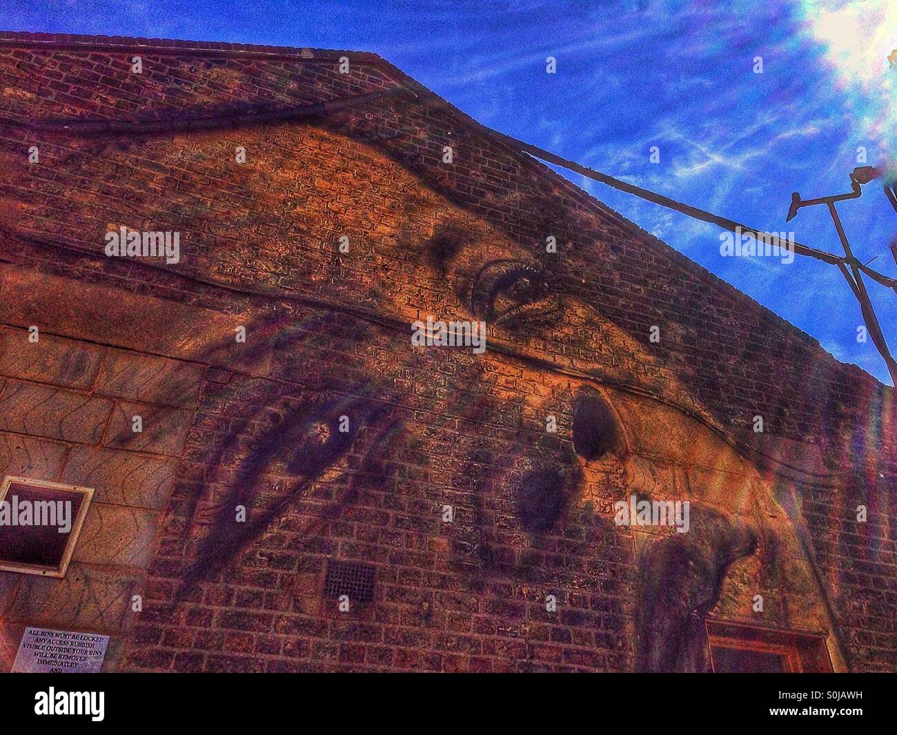 Street art , Bussey building In Peckham Stock Photo - Alamy