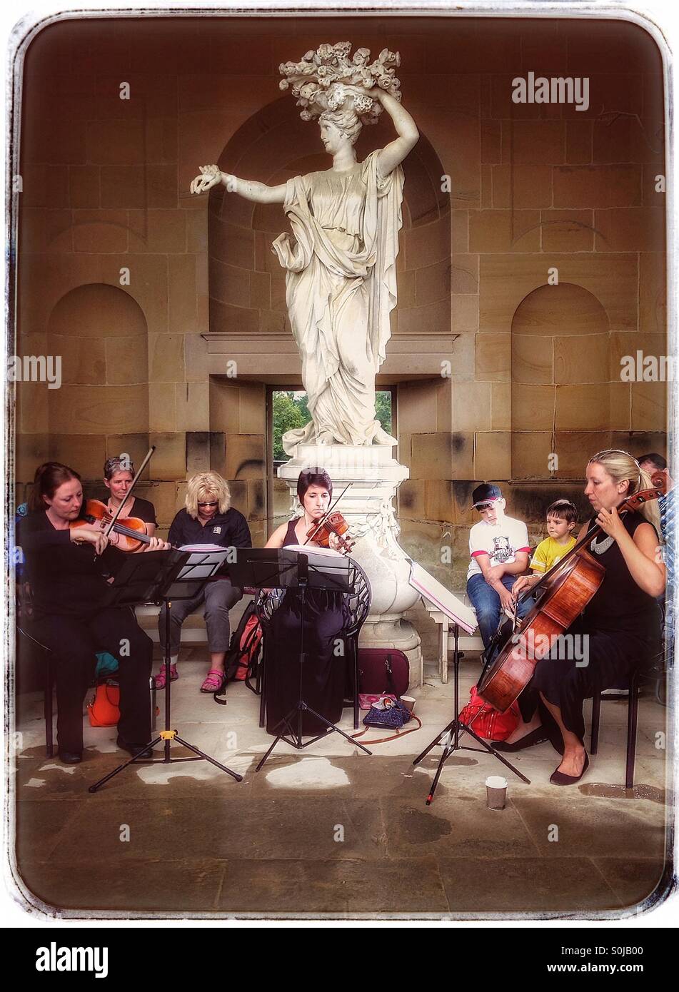 Classical performance. Concert in classical surroundings Stock Photo ...