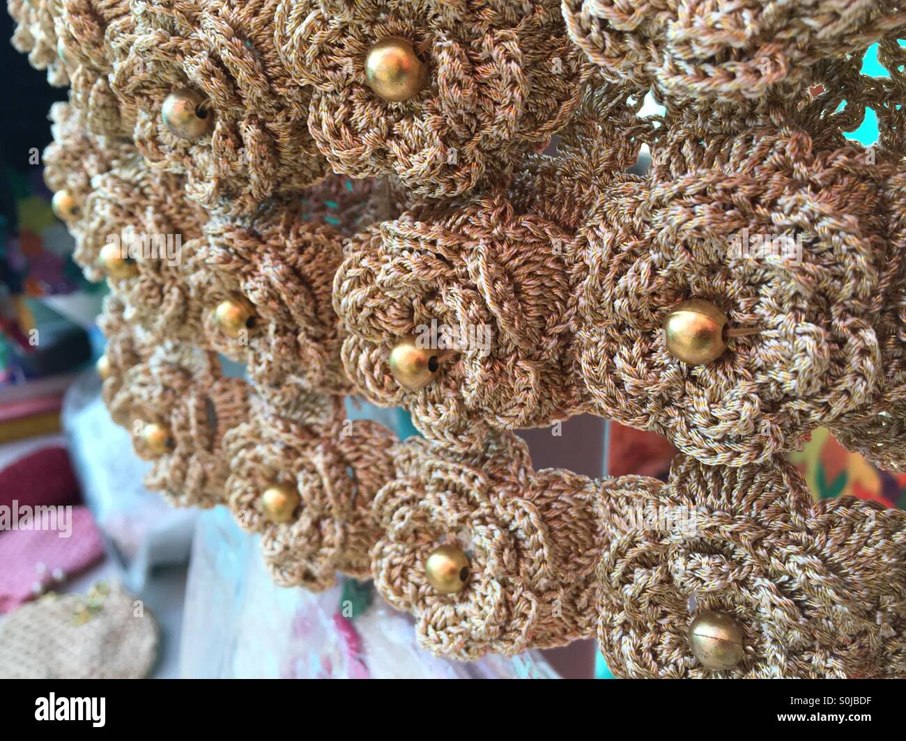 Crochet flower hi-res stock photography and images - Alamy