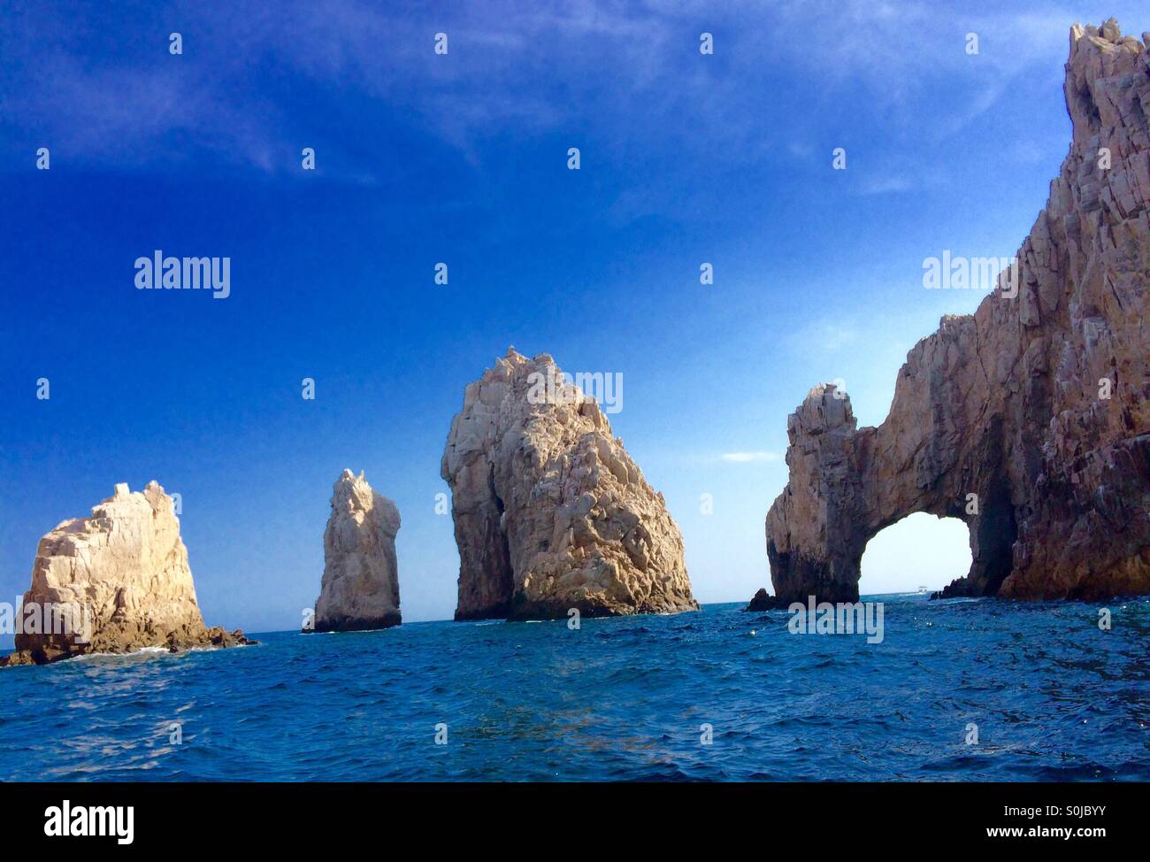 Rocks in cabo Stock Photo - Alamy
