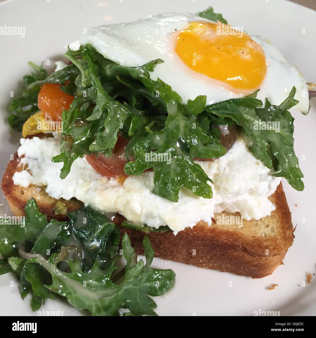 Open face sandwich hi-res stock photography and images - Alamy