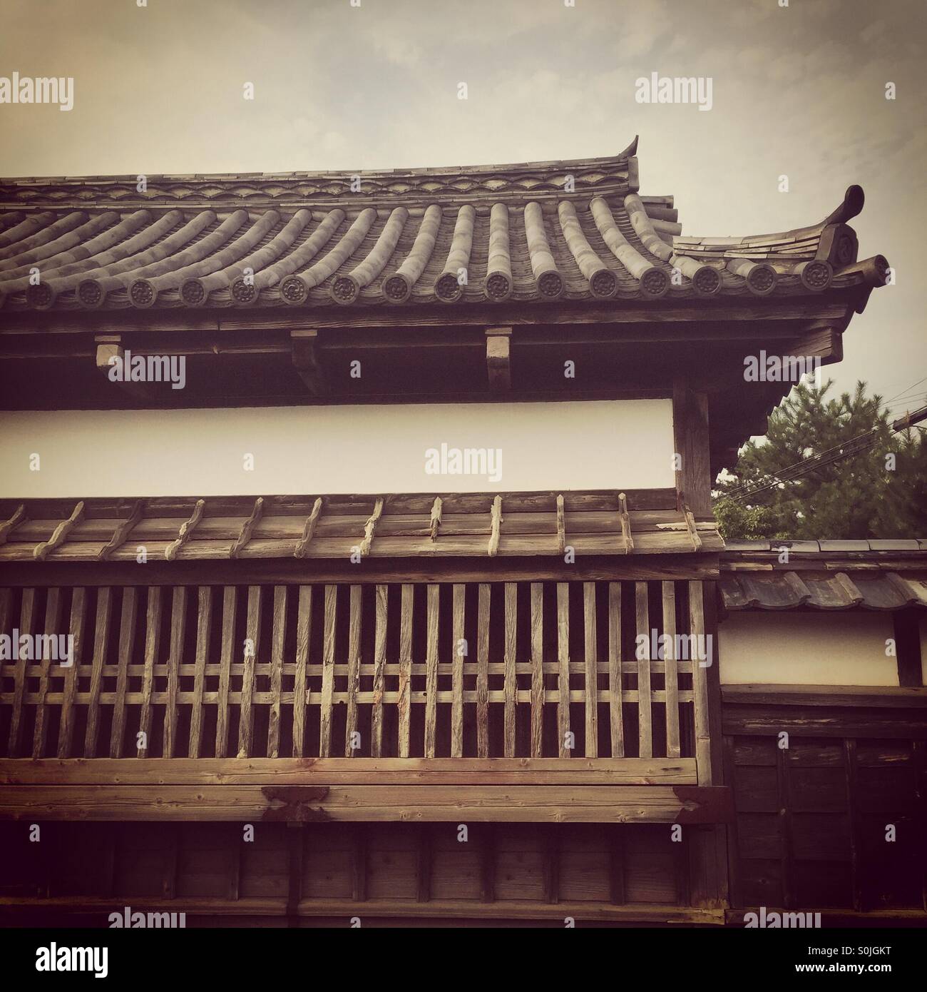Japanese wooden house hi-res stock photography and images - Alamy