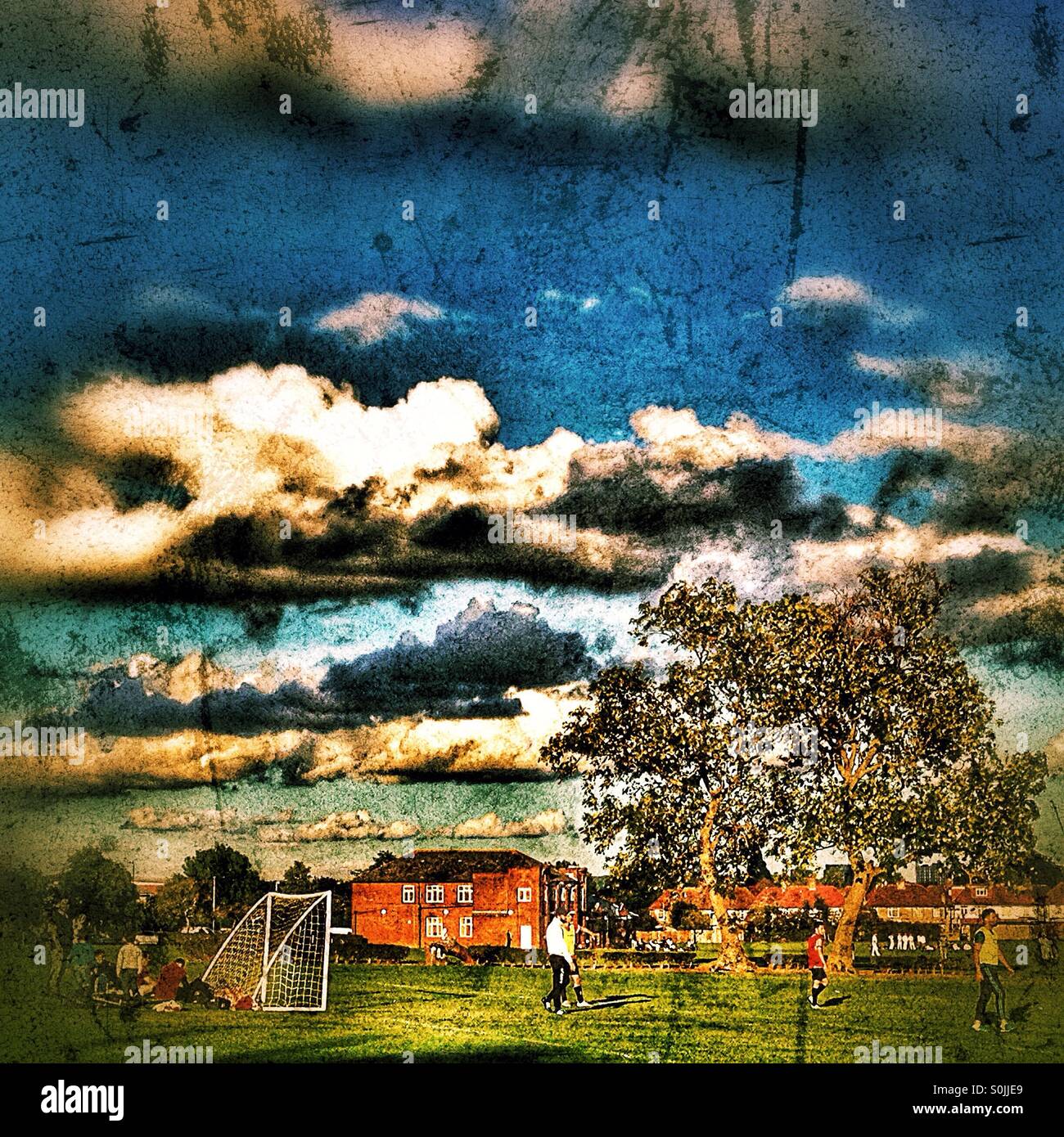 London football pitches soccer hi-res stock photography and images - Alamy