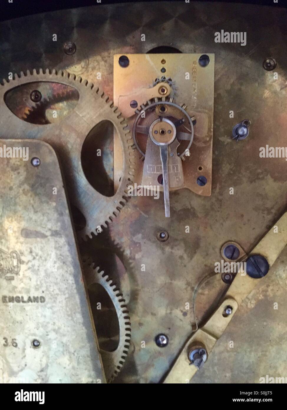 Inner workings of an old clock Stock Photo - Alamy Inner workings of an old clock Stock Photo - Alamy
