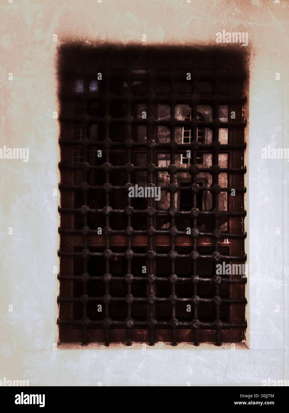 Bared window - Osman design Stock Photo - Alamy