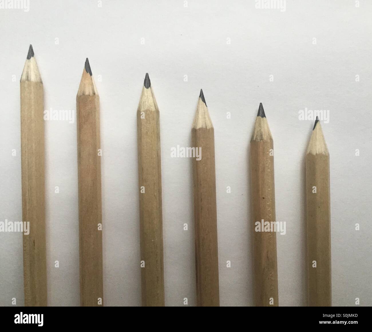 Six Pencils High Resolution Stock Photography and Images - Alamy