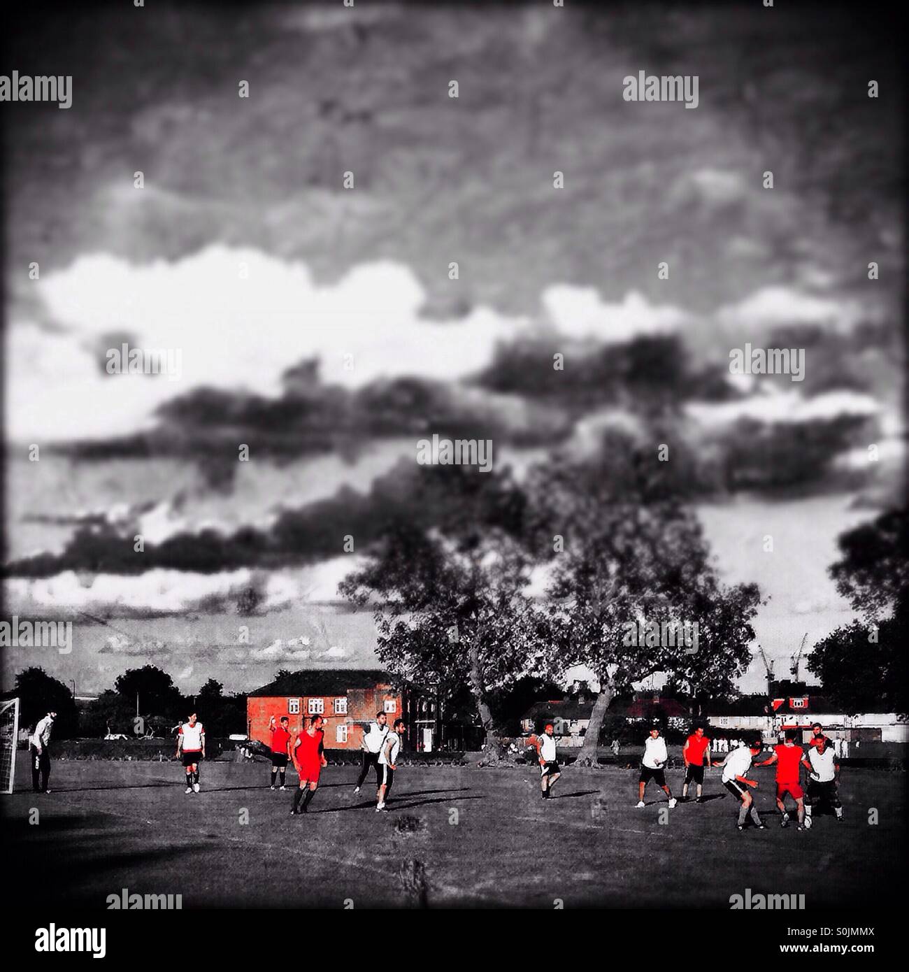 London football pitch hi-res stock photography and images - Alamy