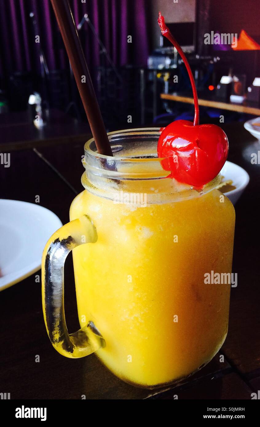 Mango shake hi-res stock photography and images - Alamy