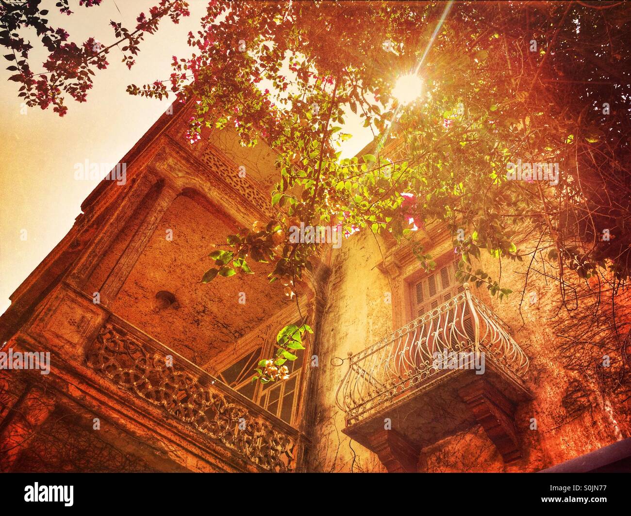 Old building Beirut Lebanon Stock Photo - Alamy