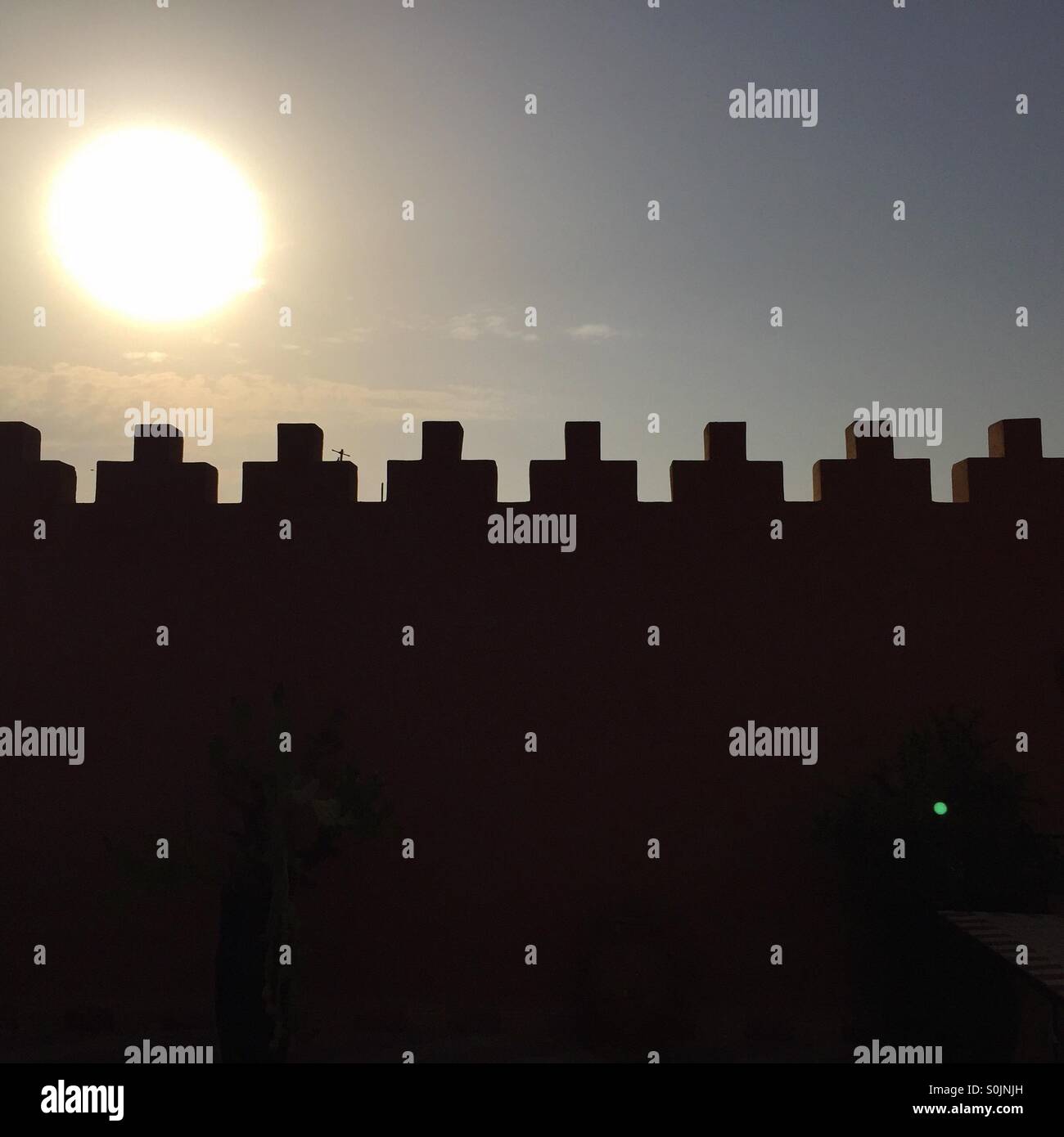 Sunrise in the medina of Marrakech (Morocco Stock Photo - Alamy