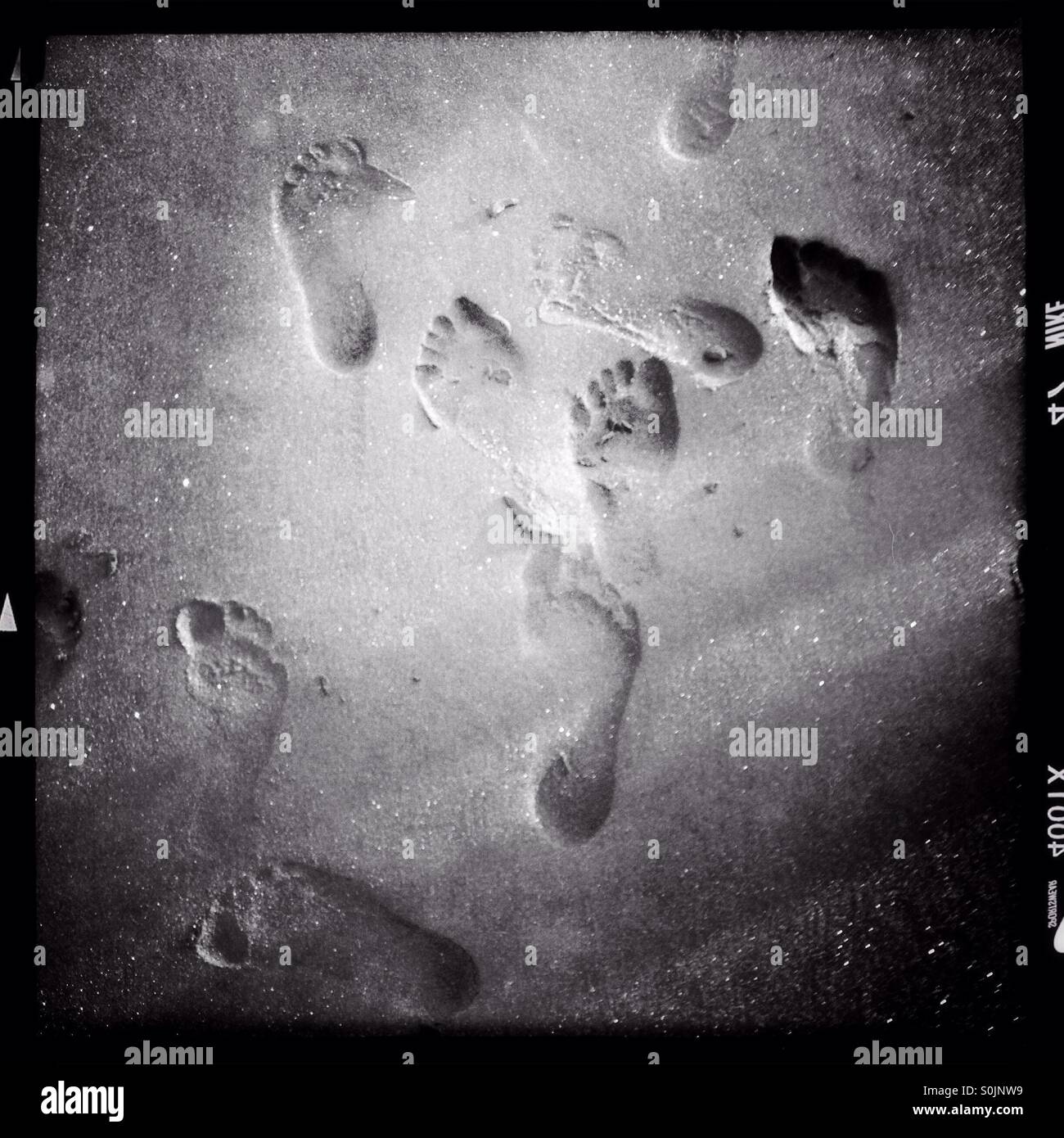 Footmark hi-res stock photography and images - Alamy