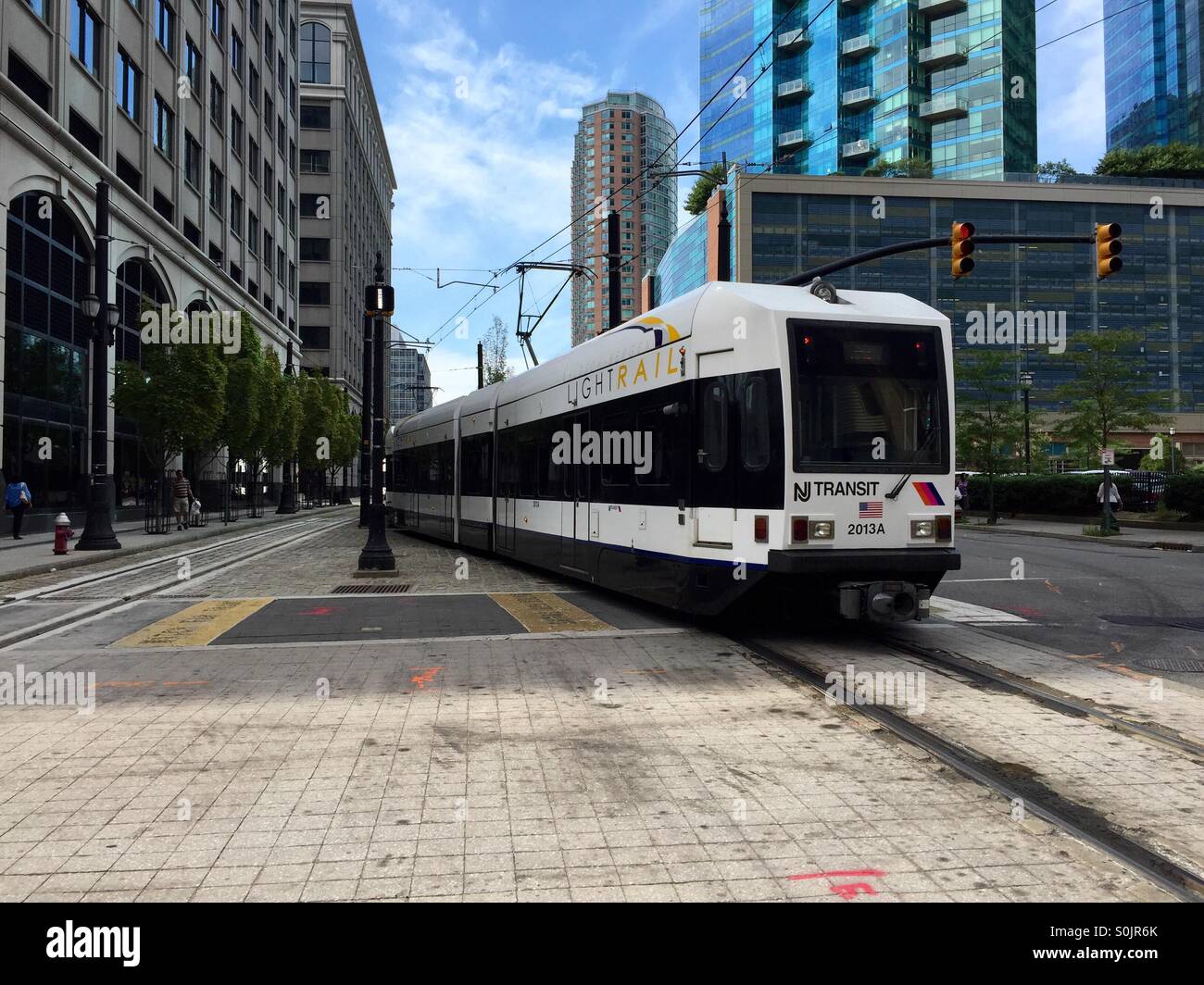 Hudson bergen light rail hi-res stock photography and images - Alamy