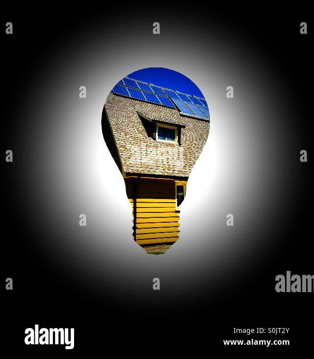Sustainable house icon Stock Photo - Alamy
