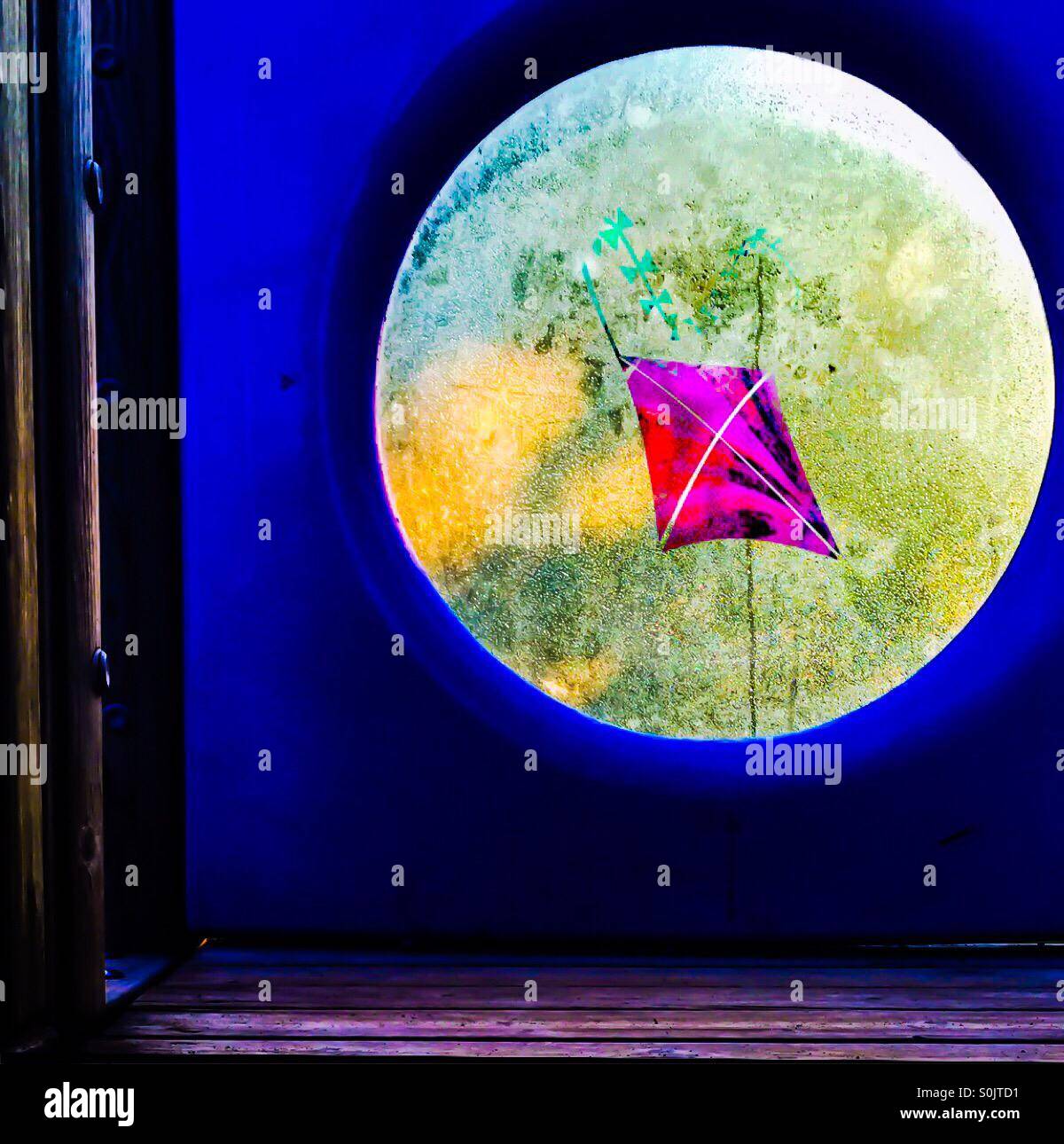 Moon kite hi-res stock photography and images - Alamy