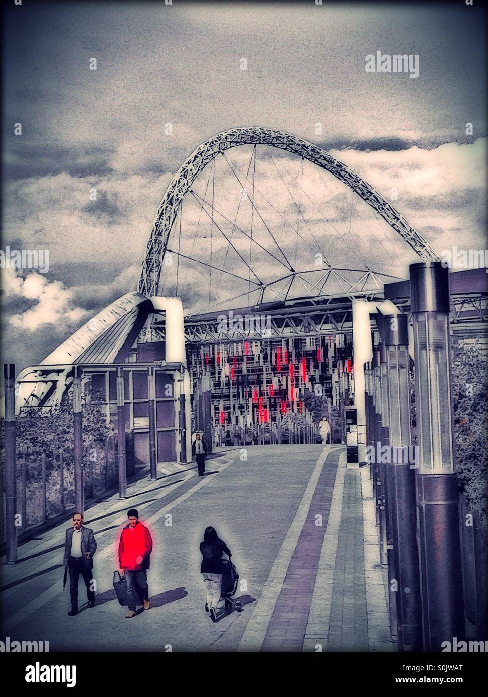 Football Wembley Walkway High Resolution Stock Photography and Images ...