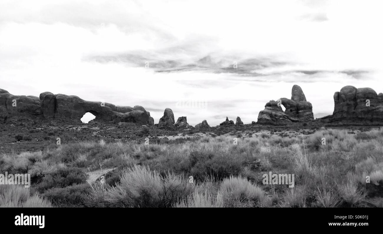 West Desert Formations Stock Photo - Alamy