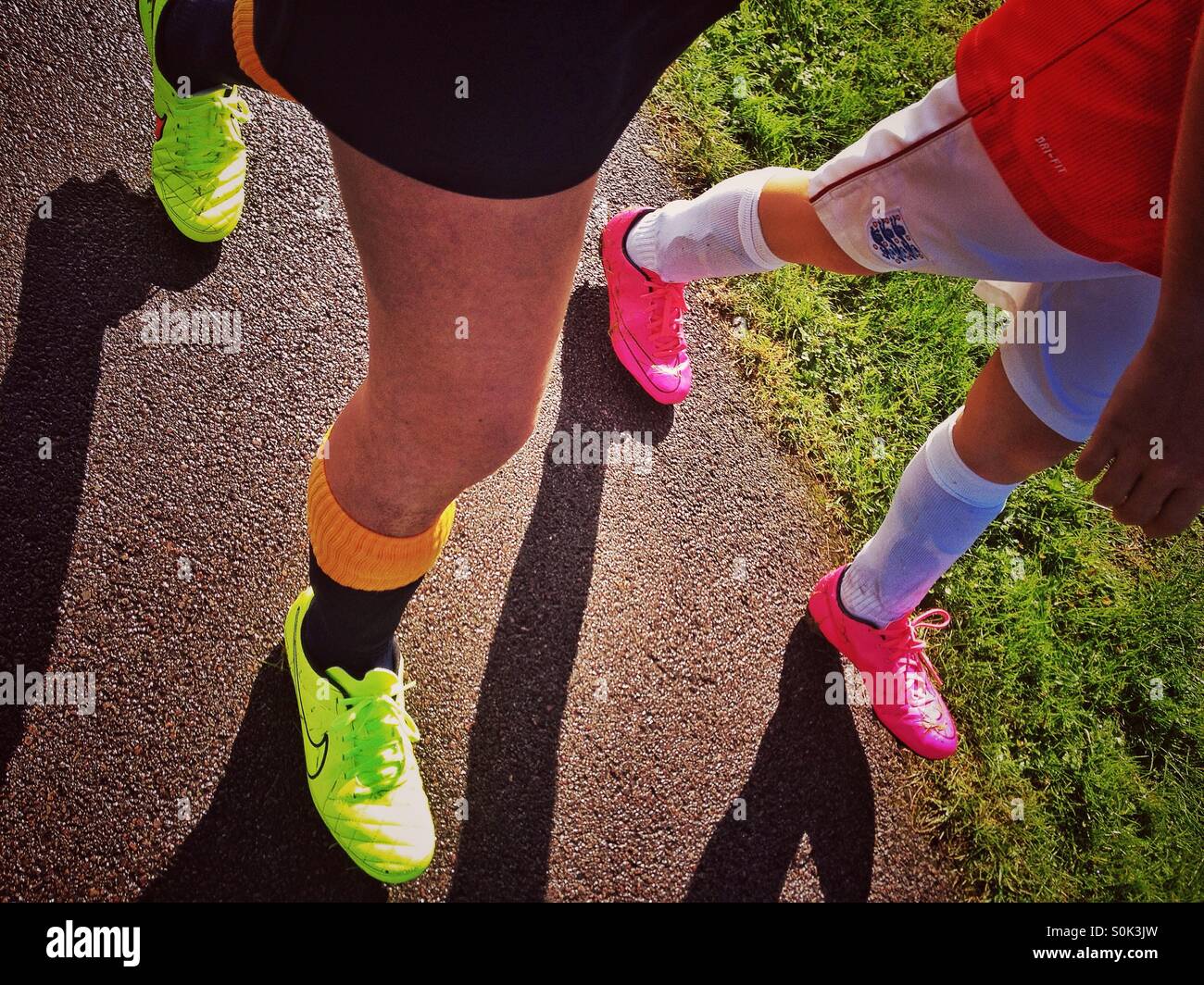 Footballers legs hi-res stock photography and images - Alamy
