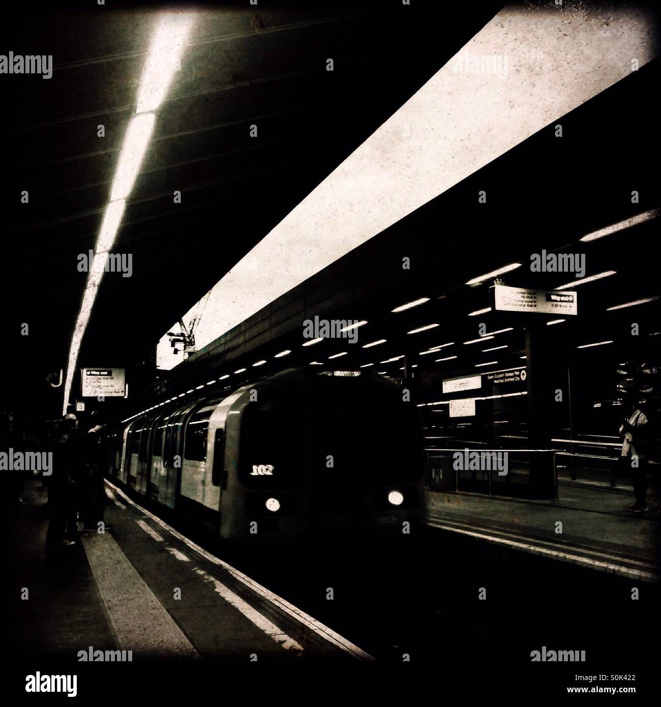 Stratford underground hi-res stock photography and images - Alamy