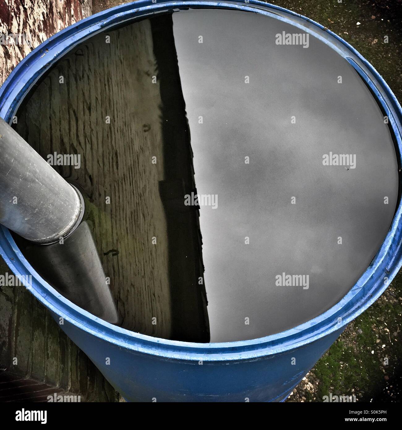 Reflection over water Stock Photo - Alamy