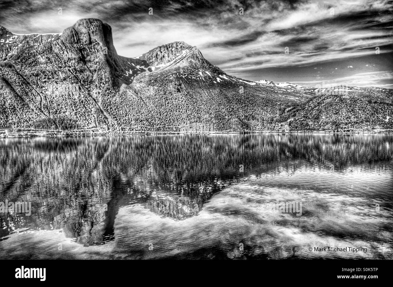 Fjords reflection hi-res stock photography and images - Alamy