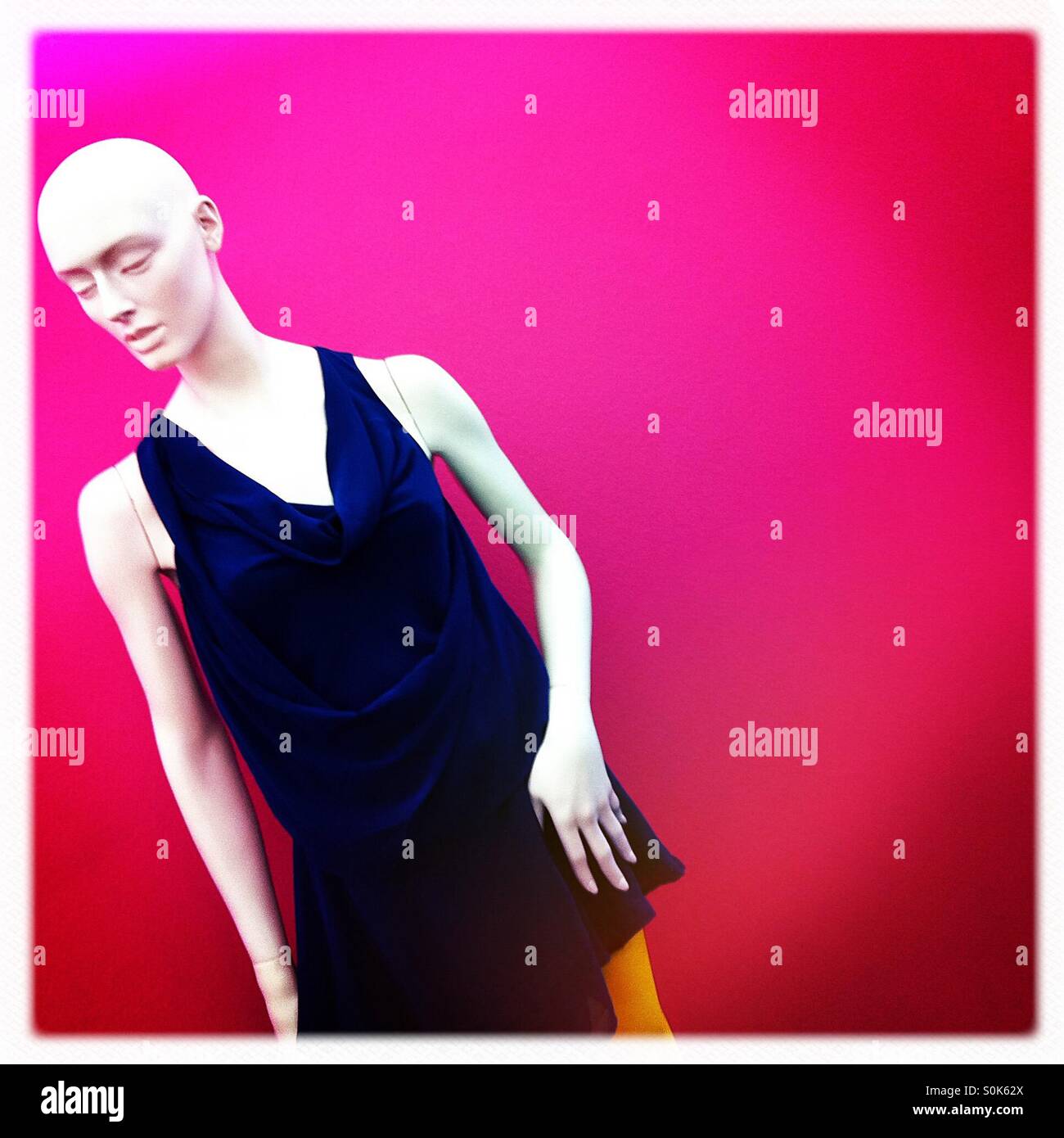 Blue mannequin hi-res stock photography and images - Alamy