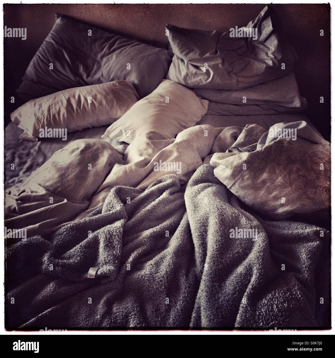 Messed up bed hi-res stock photography and images - Alamy