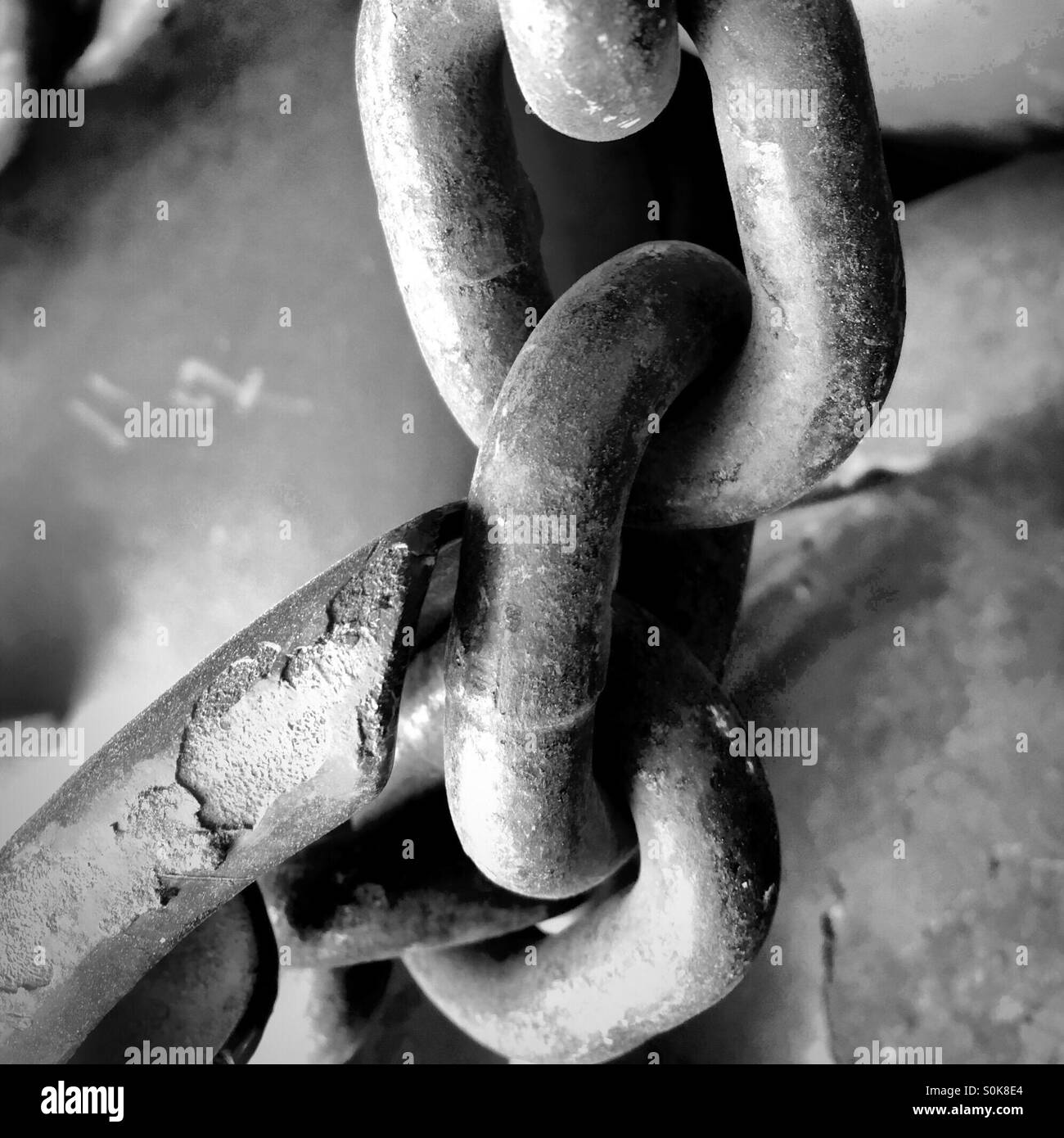 Break the chain Black and White Stock Photos & Images - Alamy