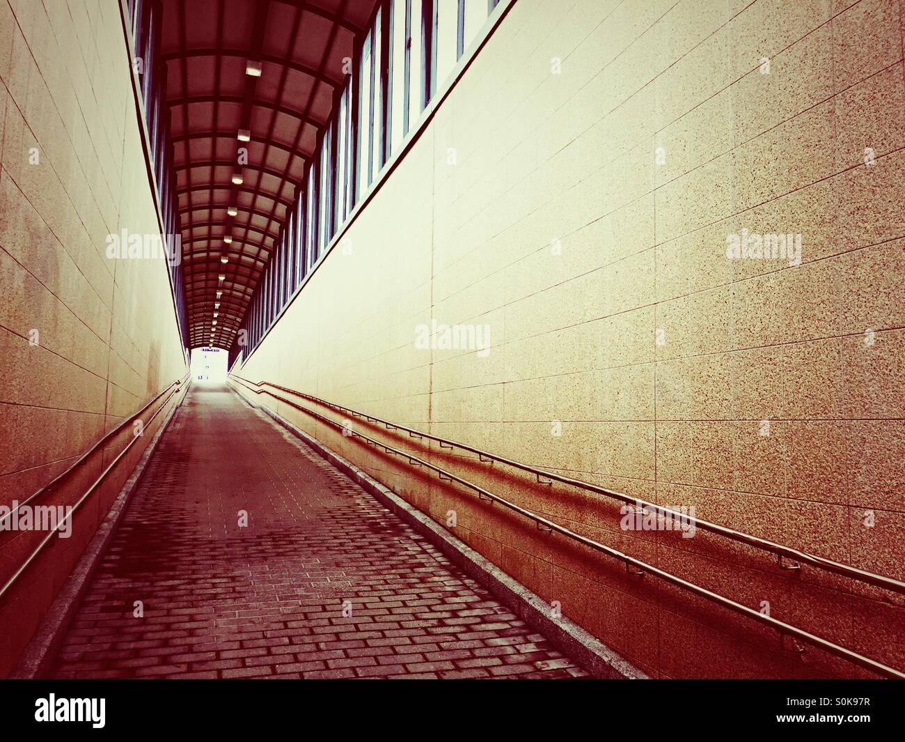 Concrete corridor hi-res stock photography and images - Alamy