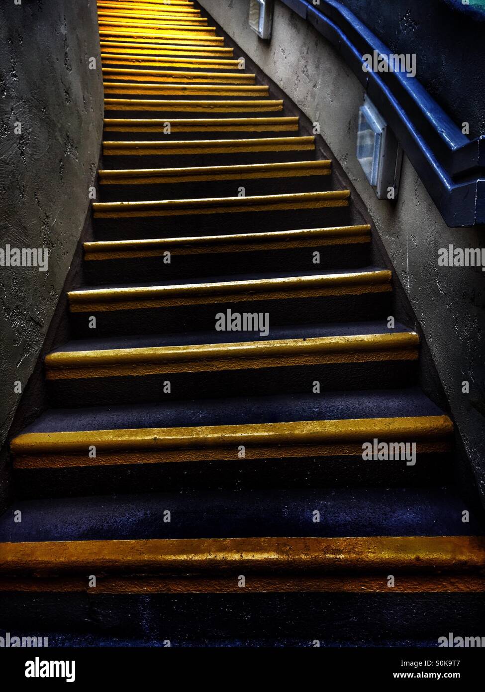 At the top of the stairs hi-res stock photography and images - Alamy