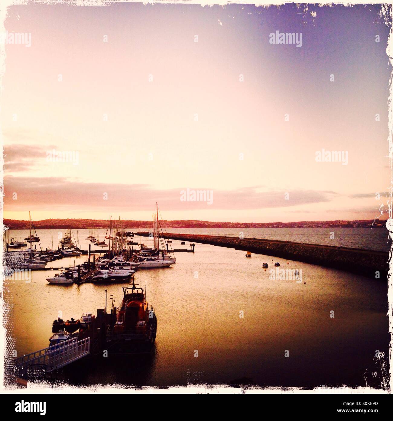 Brixham sunset hi-res stock photography and images - Alamy