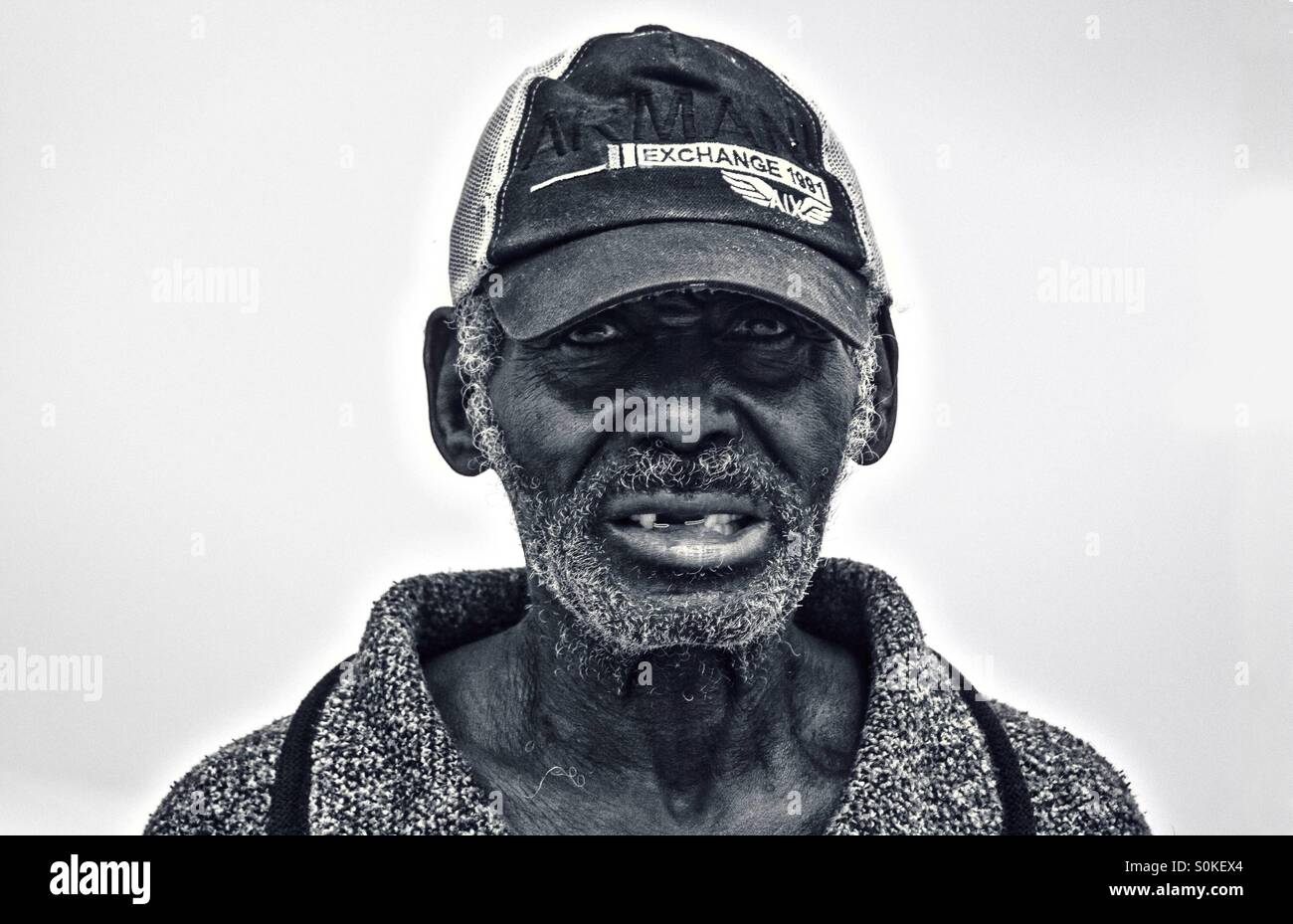 Old man with cap hi-res stock photography and images - Alamy