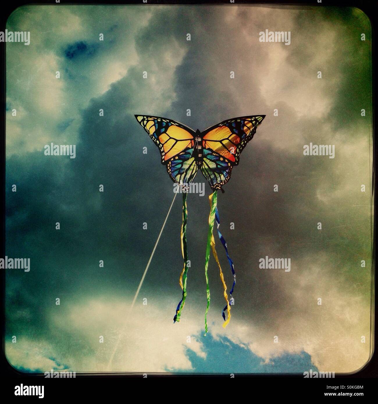 Kite border hi-res stock photography and images - Alamy