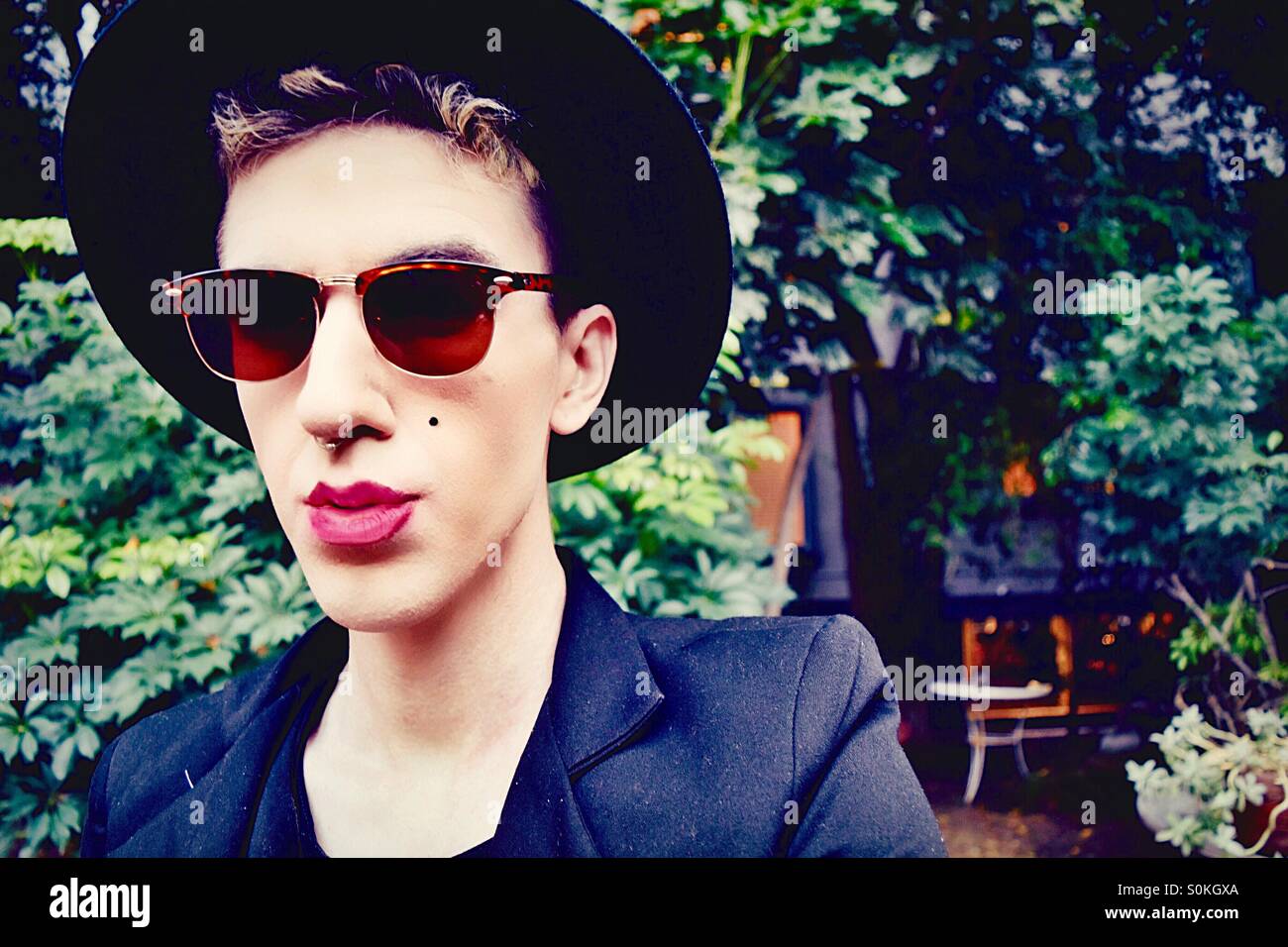 Piercing mark hi-res stock photography and images - Alamy