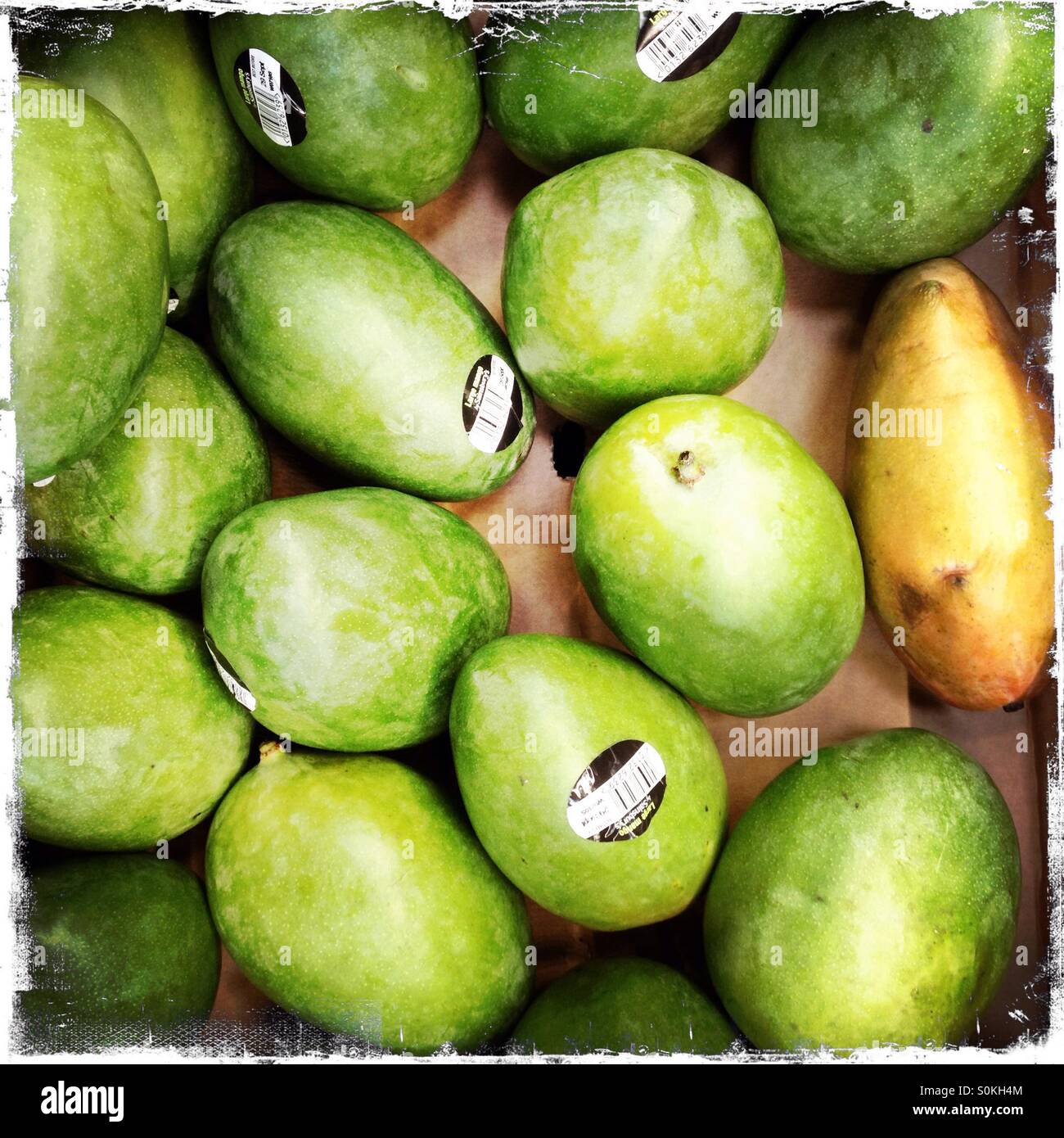Box of mangoes hi-res stock photography and images - Alamy