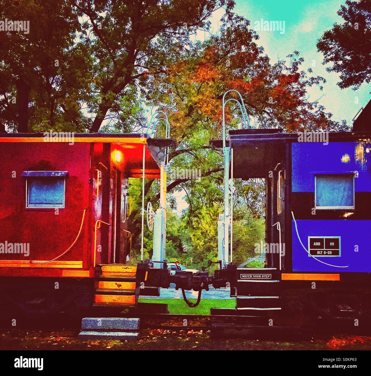 Cabooses hi-res stock photography and images - Alamy