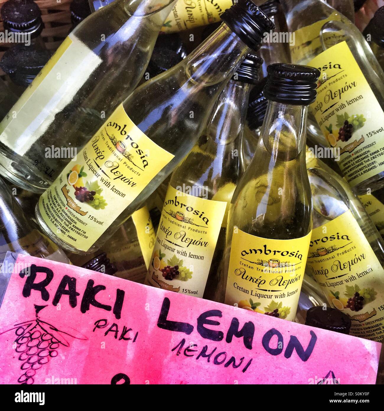 Raki greece hi-res stock photography and images - Alamy