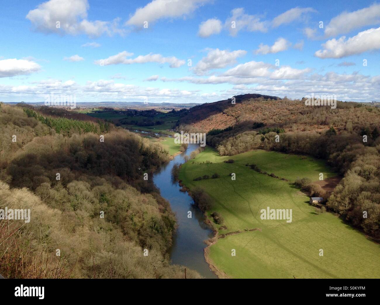 Views of wye valley hi-res stock photography and images - Alamy